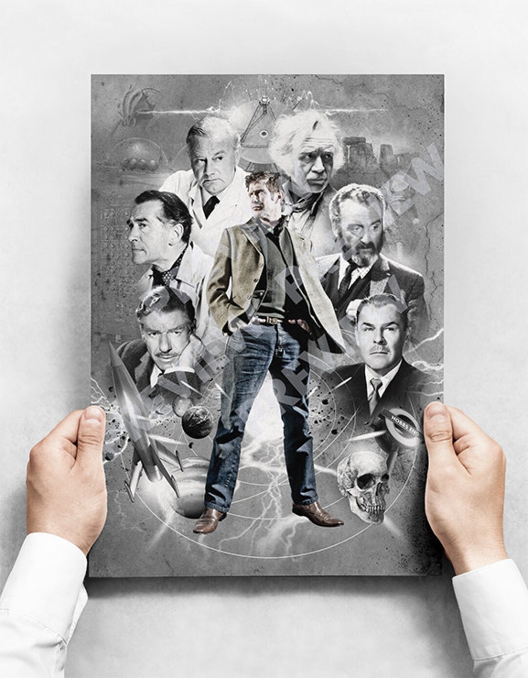 Quatermass Montage A3 Poster Print - Etsy