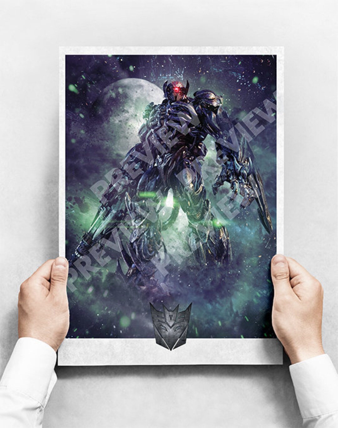 Transformers - Shockwave Decepticon A3 Poster - Etsy