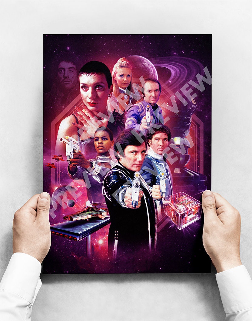Blake's 7 Poster Pack X 4 Series 1 2 3 & 4 - Etsy