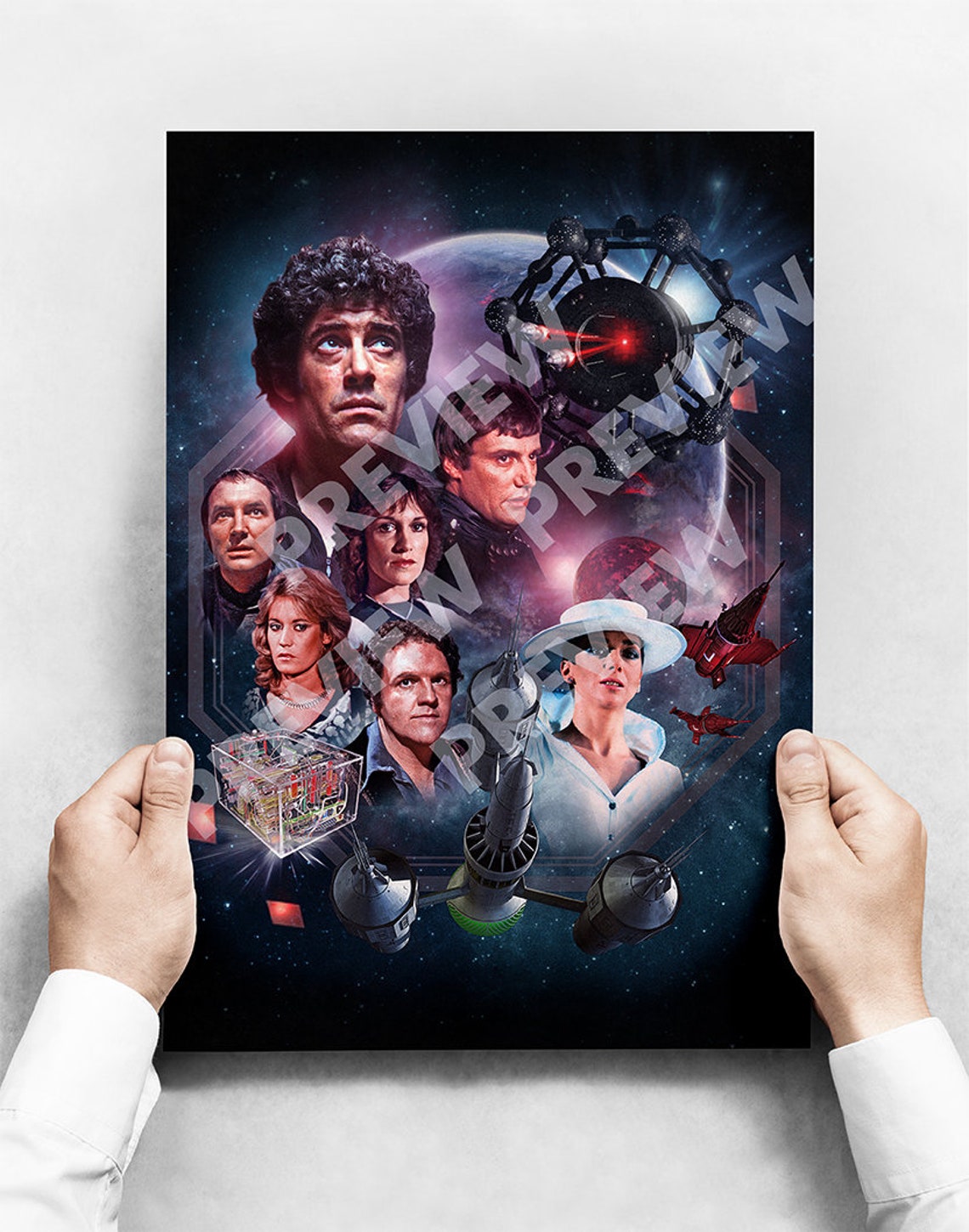 Blake's 7 Poster Pack X 4 Series 1 2 3 & 4 - Etsy