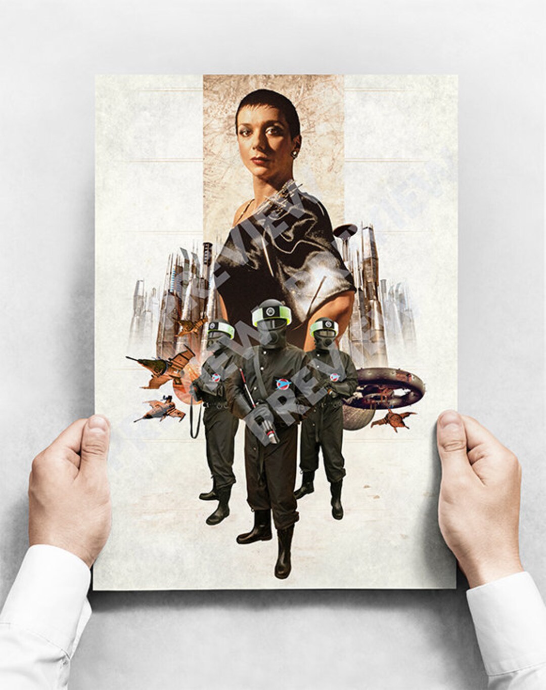 Servalan - Blake's 7 A3 Poster - Etsy UK