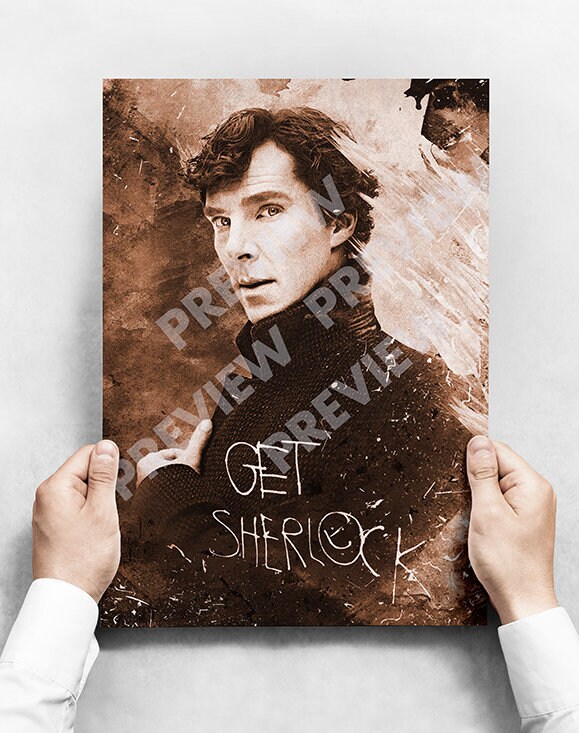 Get Sherlock A3 Print | Etsy