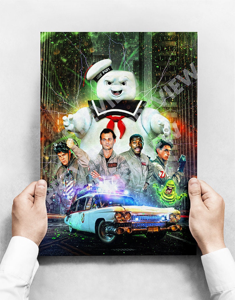 Ghostbusters A3 Poster - Etsy