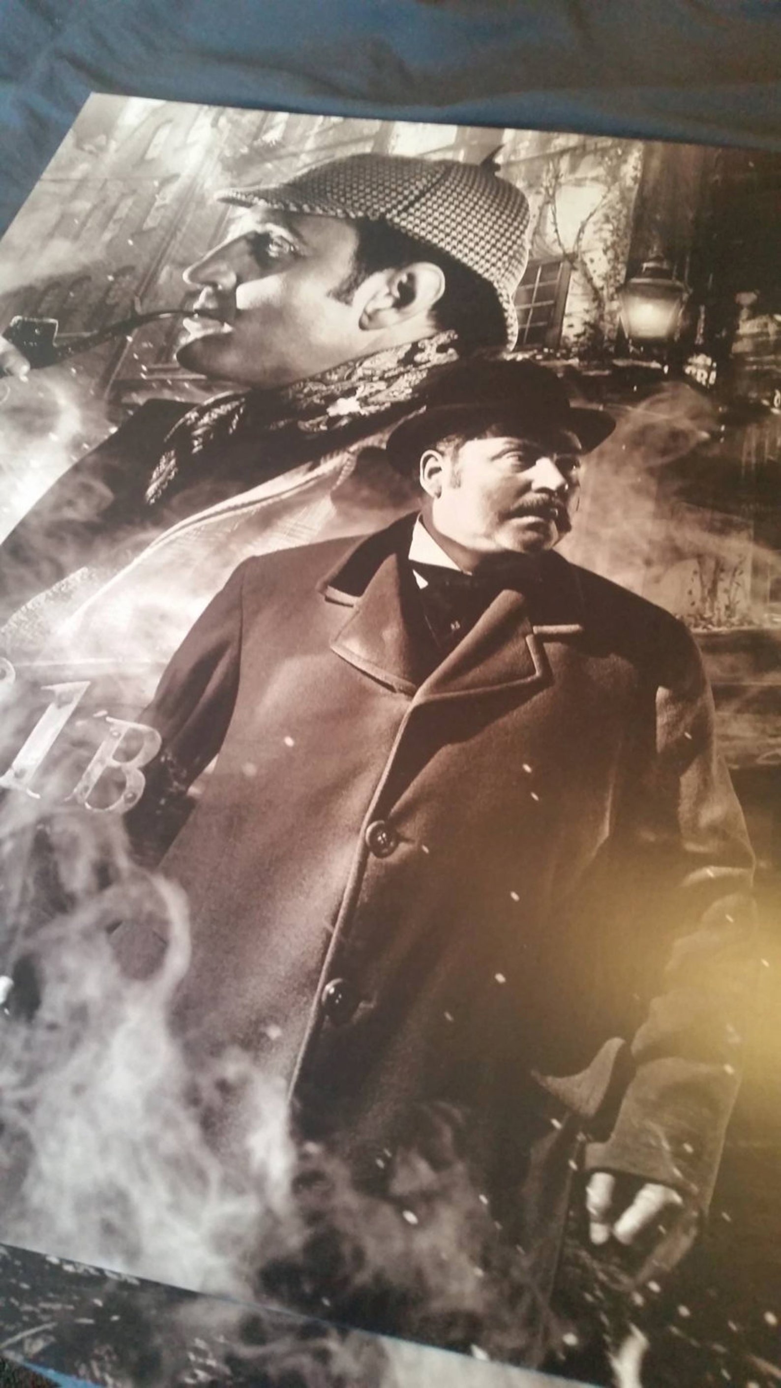 SHERLOCK HOLMES (basil Rathbone) - A3 Poster Print Original Artwork ...