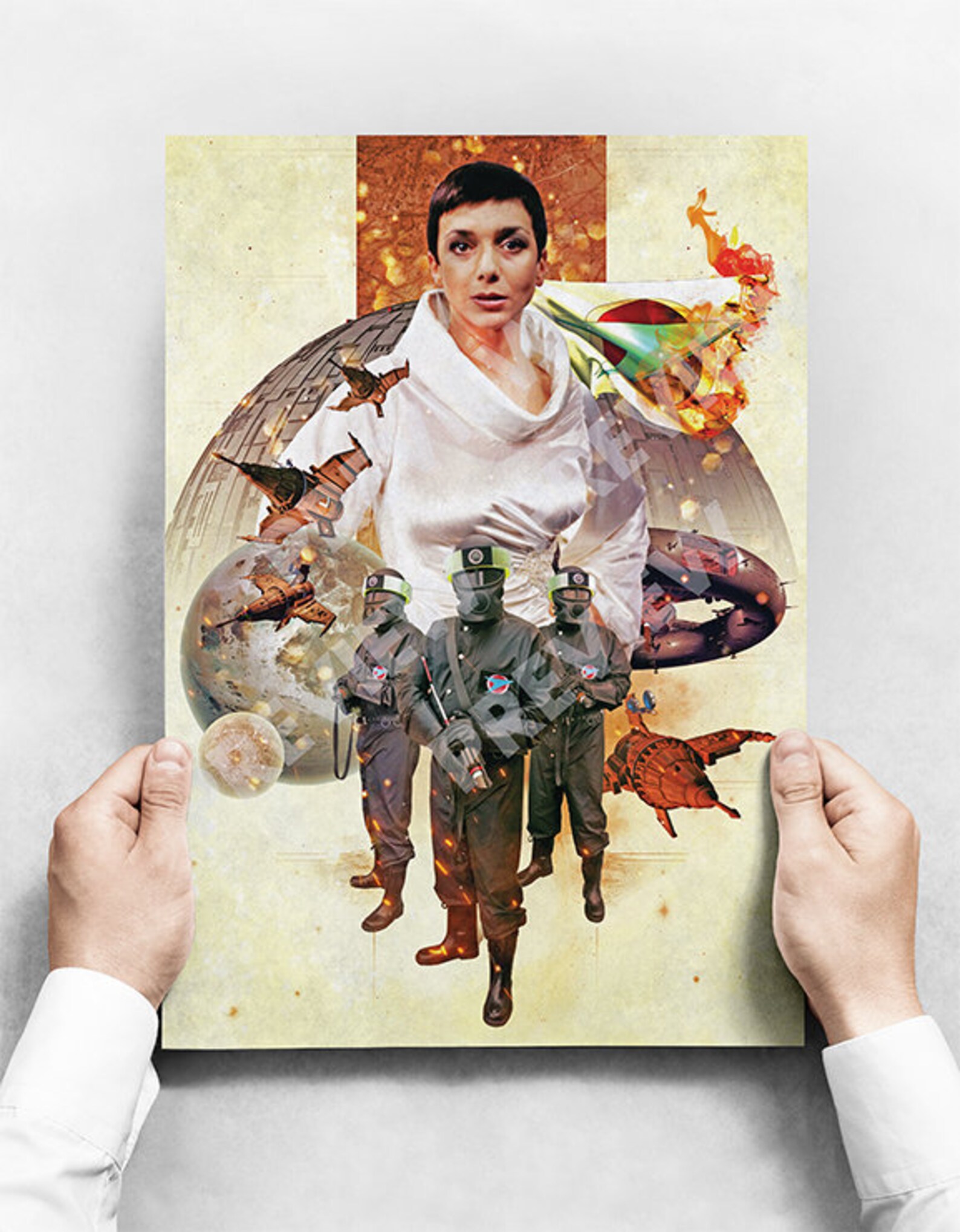 Blake's 7 Servalan Tribute Poster - Jacqueline Pearce - Etsy