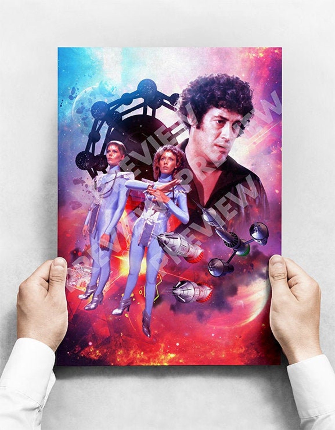 Blake's 7 - Redemption Fan Art Poster - Etsy UK