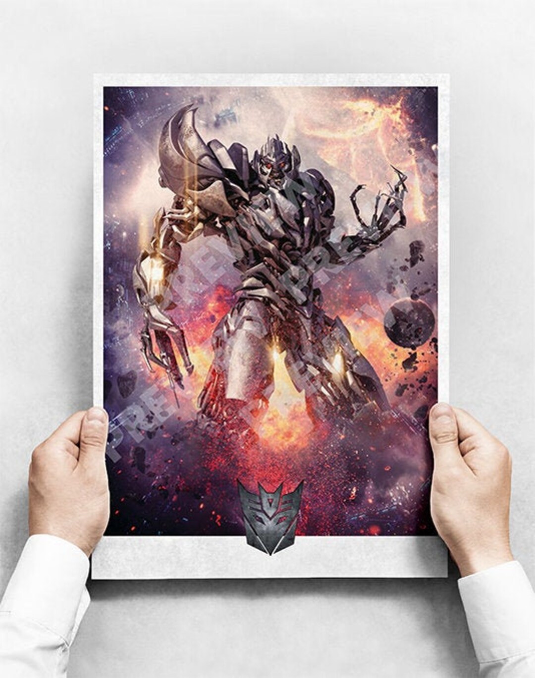 Transformers - Megatron Decepticon A3 Poster - Etsy