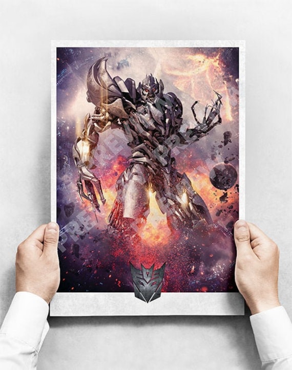 Transformers Megatron Decepticon A3 Poster - Etsy