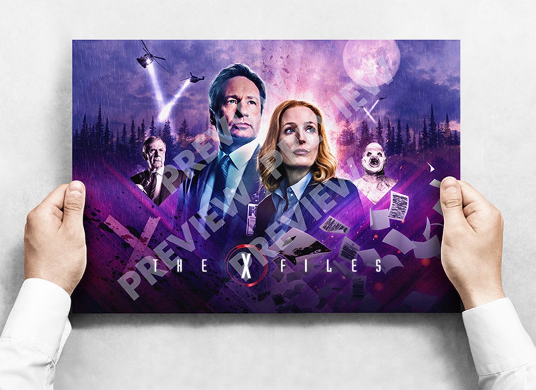 The X Files - Mulder & Scully Montage - A3 Poster - Etsy
