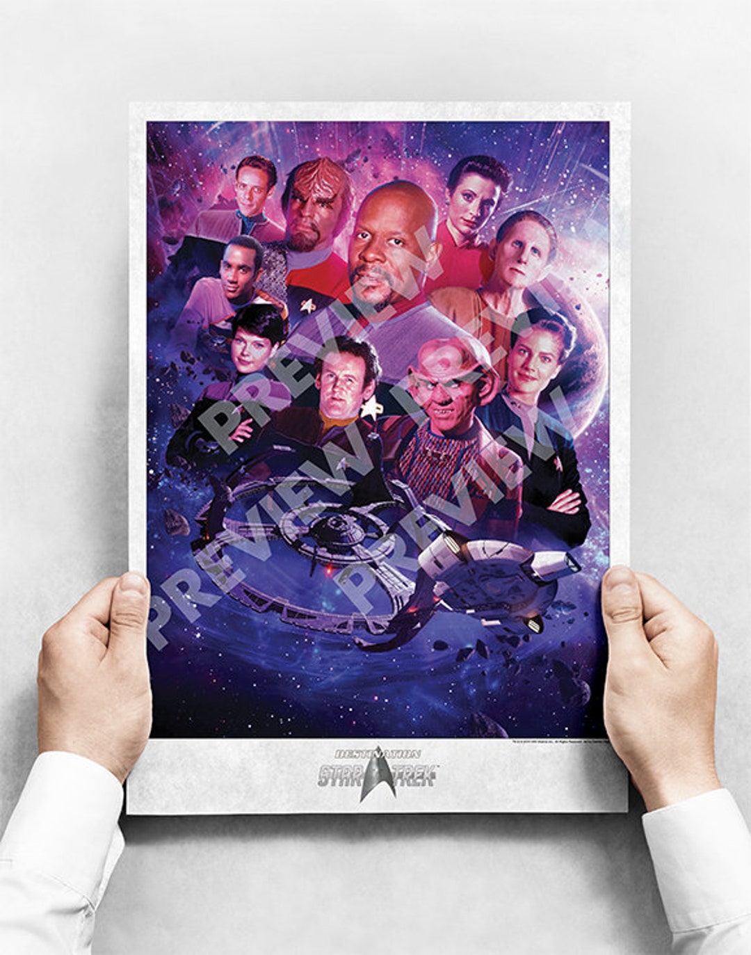 Star Trek Deep Space Nine - LICENSED CBS Studios Poster - Montage Print ...