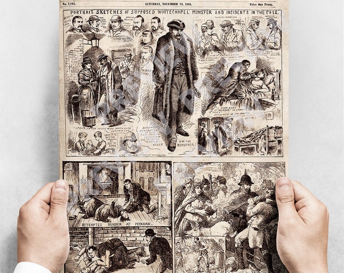 Jack the Ripper Newspaper - the Illustrated Police News - 24 November ...