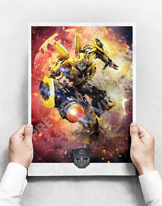 Transformers Bumblebee Autobot A3 Poster | Etsy UK