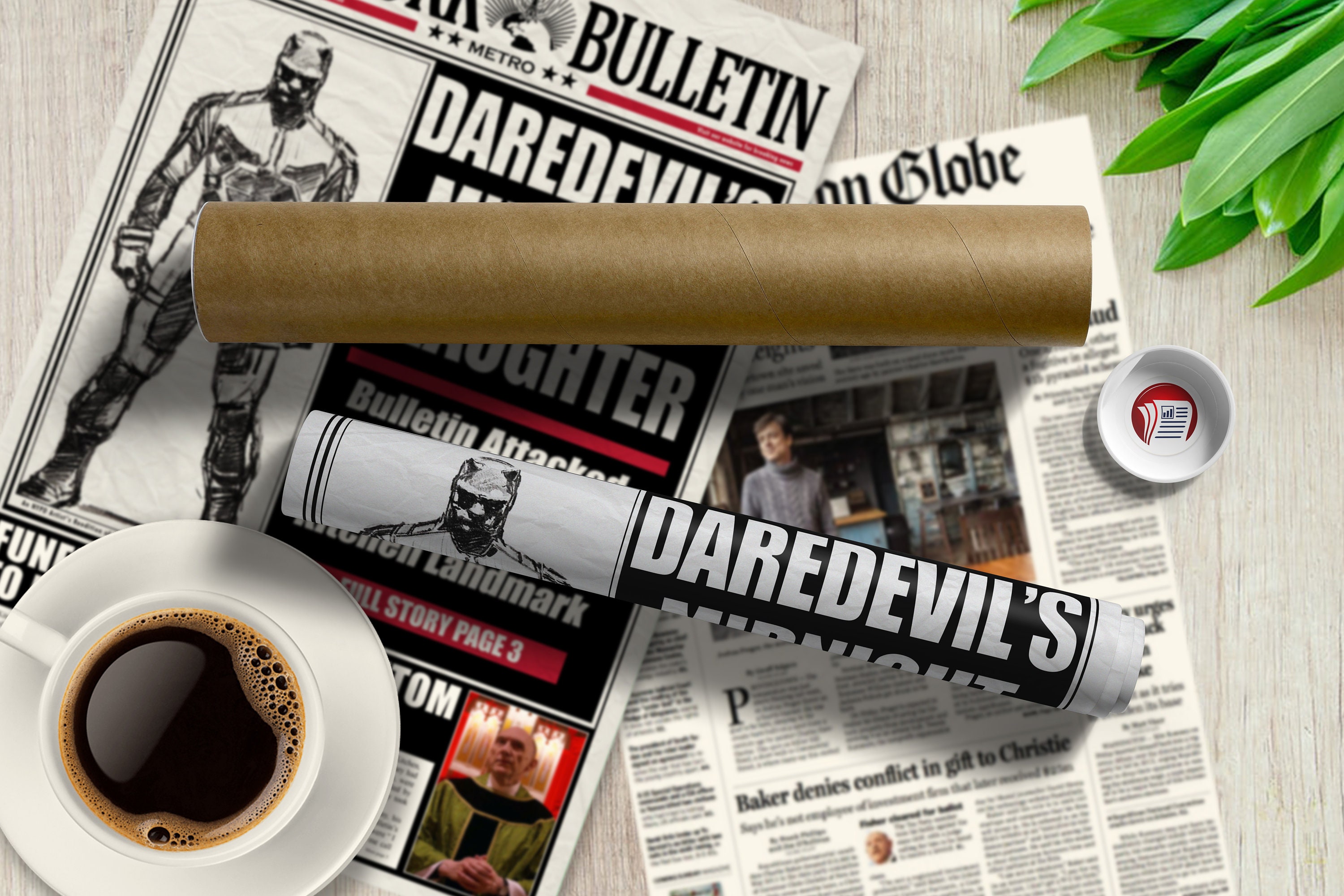 Daredevil Newspaper Poster – New York Bulletin Front Page Art - Etsy UK