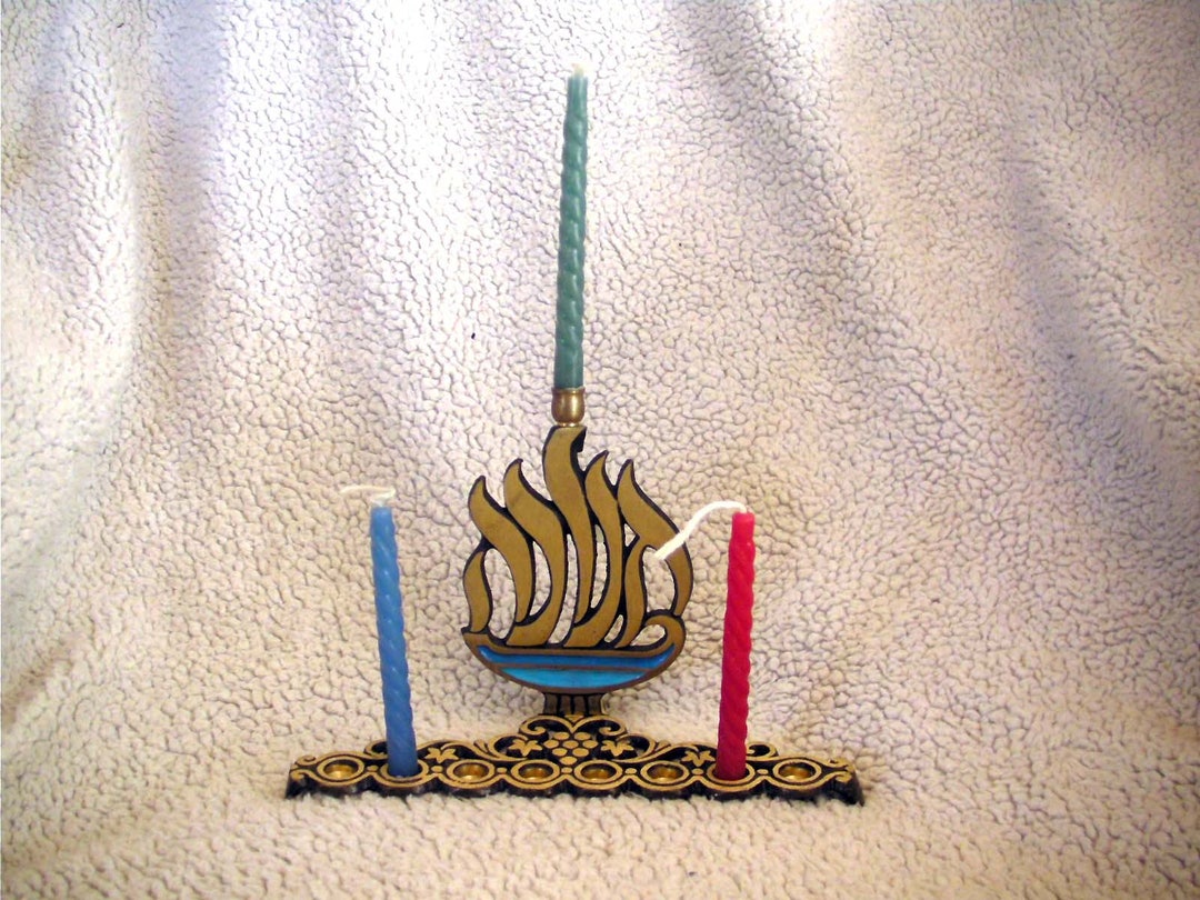 Menorah Hanukkah Hanukia Chanukah Jewish Holiday Tradition - Etsy