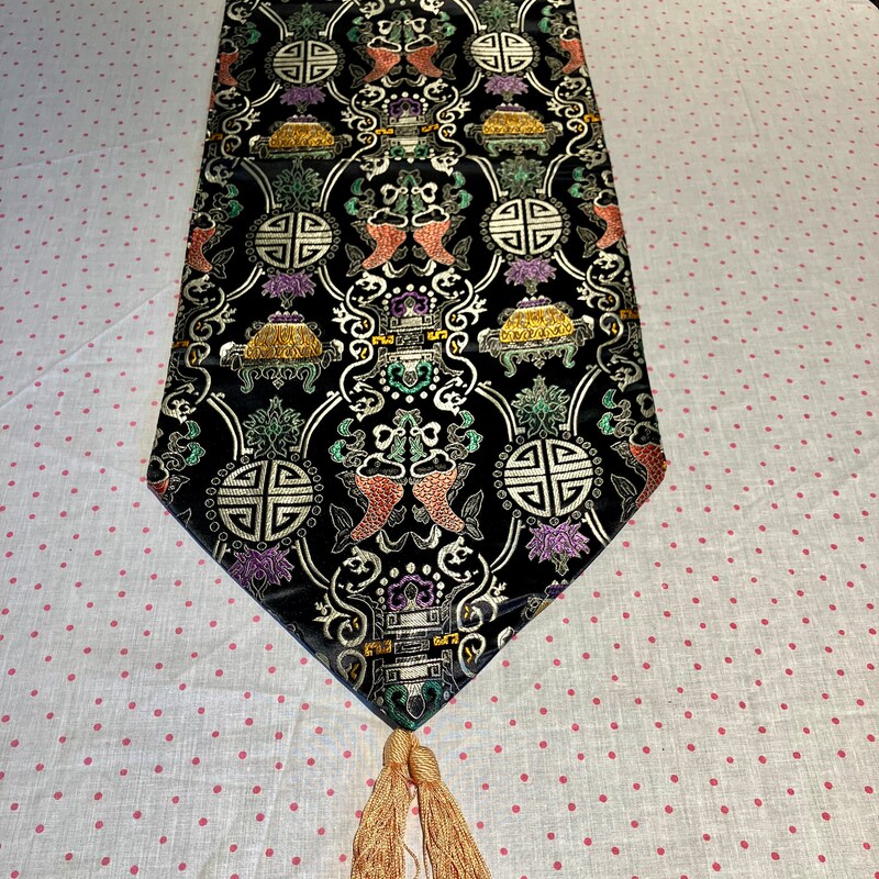 Asian Table Runner - Etsy