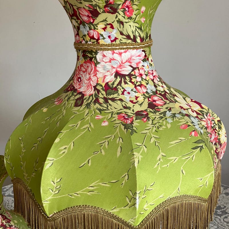 Vintage Lamp Shade - Etsy