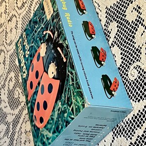 Vintage Stewart Orange Ladybug Transitor Radio With Box Lady Bug Bird ...