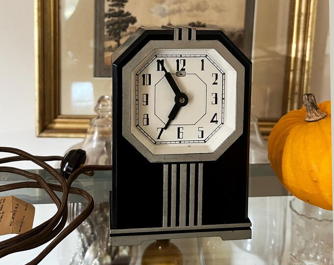 1920s Art Deco Electric Clock Westinghouse New Haven and American ...