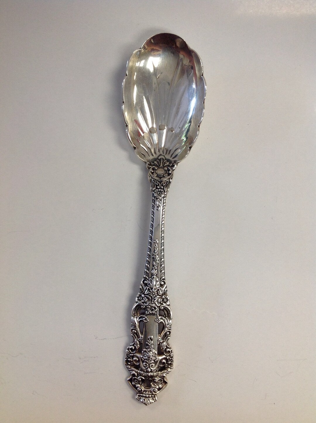 Vintage Gorham Crown Baroque Sugar Shell Spoon Silverware - Etsy
