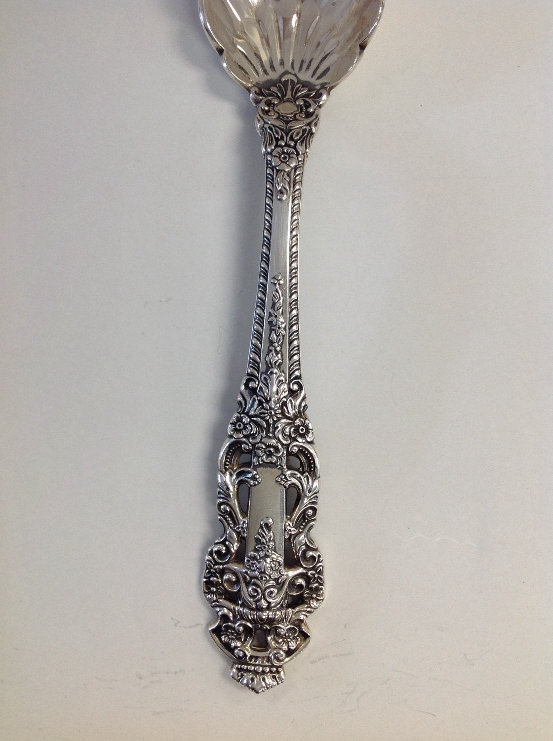 Vintage Gorham Crown Baroque Sugar Shell Spoon Silverware - Etsy