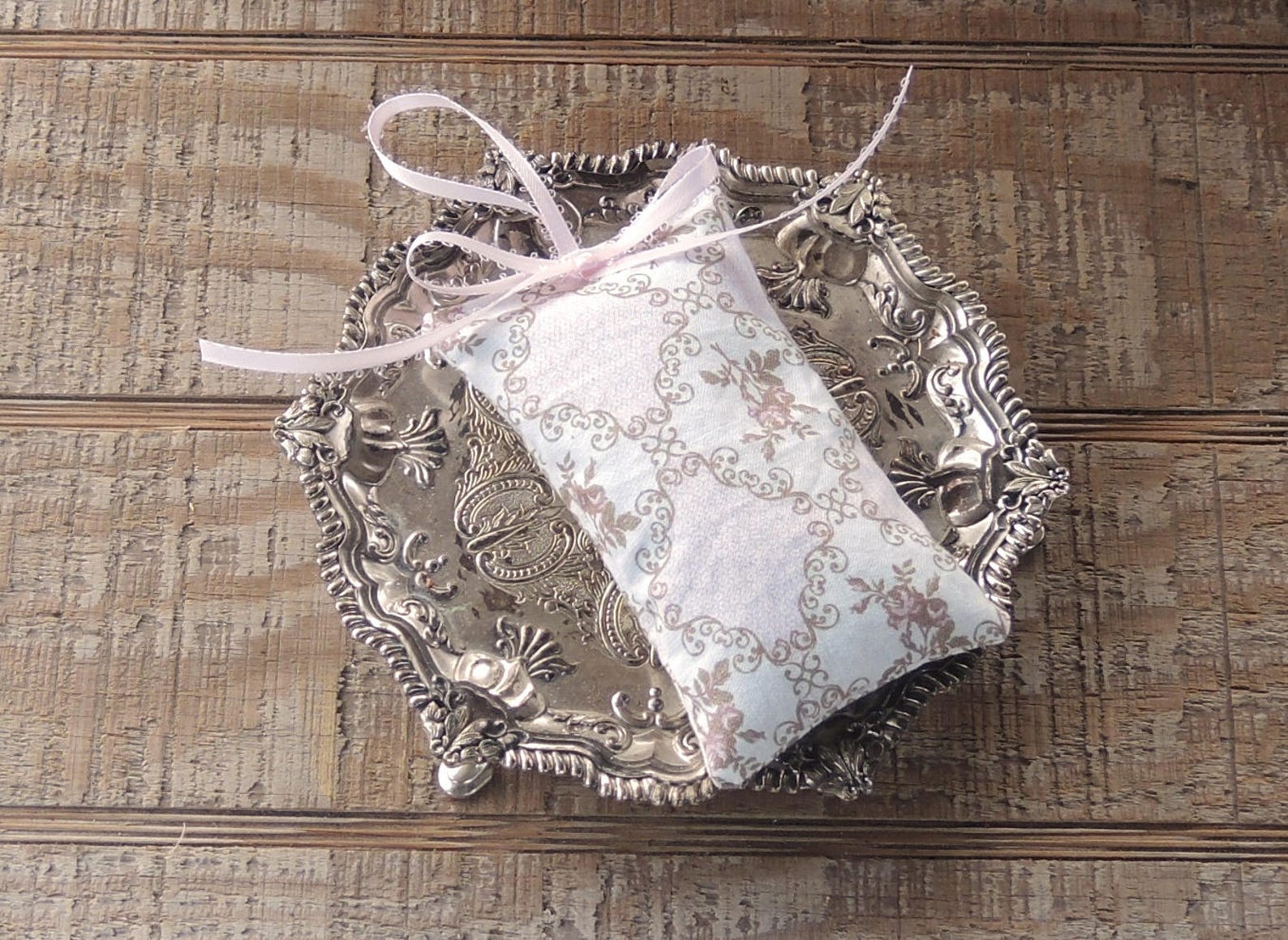 Pink Floral Bridal Hanging Sachets Set of 3 Organic Lavender - Etsy