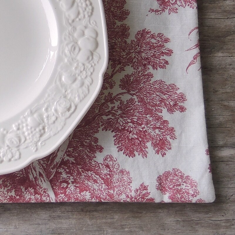 English Placemats - Etsy