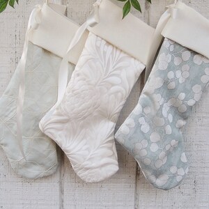 Gorgeous Blue Heirloom Christmas Stockings Icy Winter Collection Made ...