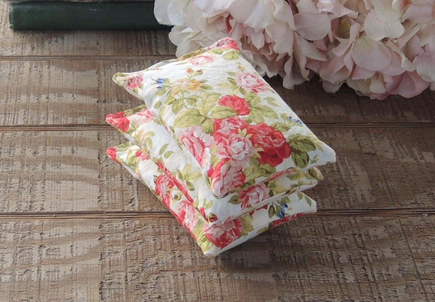 Old Fashioned Roses Sachets Set of 3 Organic Lavender | Etsy