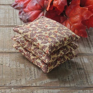 Fall Foliage Lavender or Balsam Sachets Set of 3, Organic Lavender ...