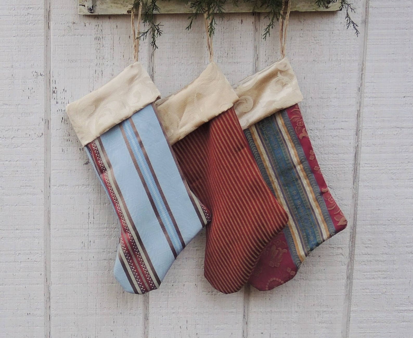 Gorgeous Heirloom Christmas Stocking Holiday Regency - Etsy
