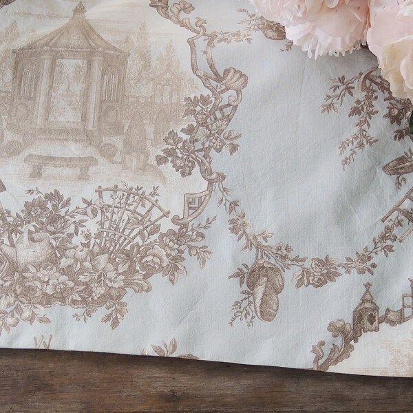 Light Blue Toile - Etsy