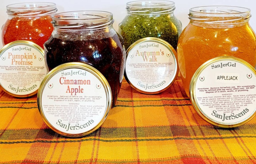 Crystal Fragrance Gel Candle - Etsy