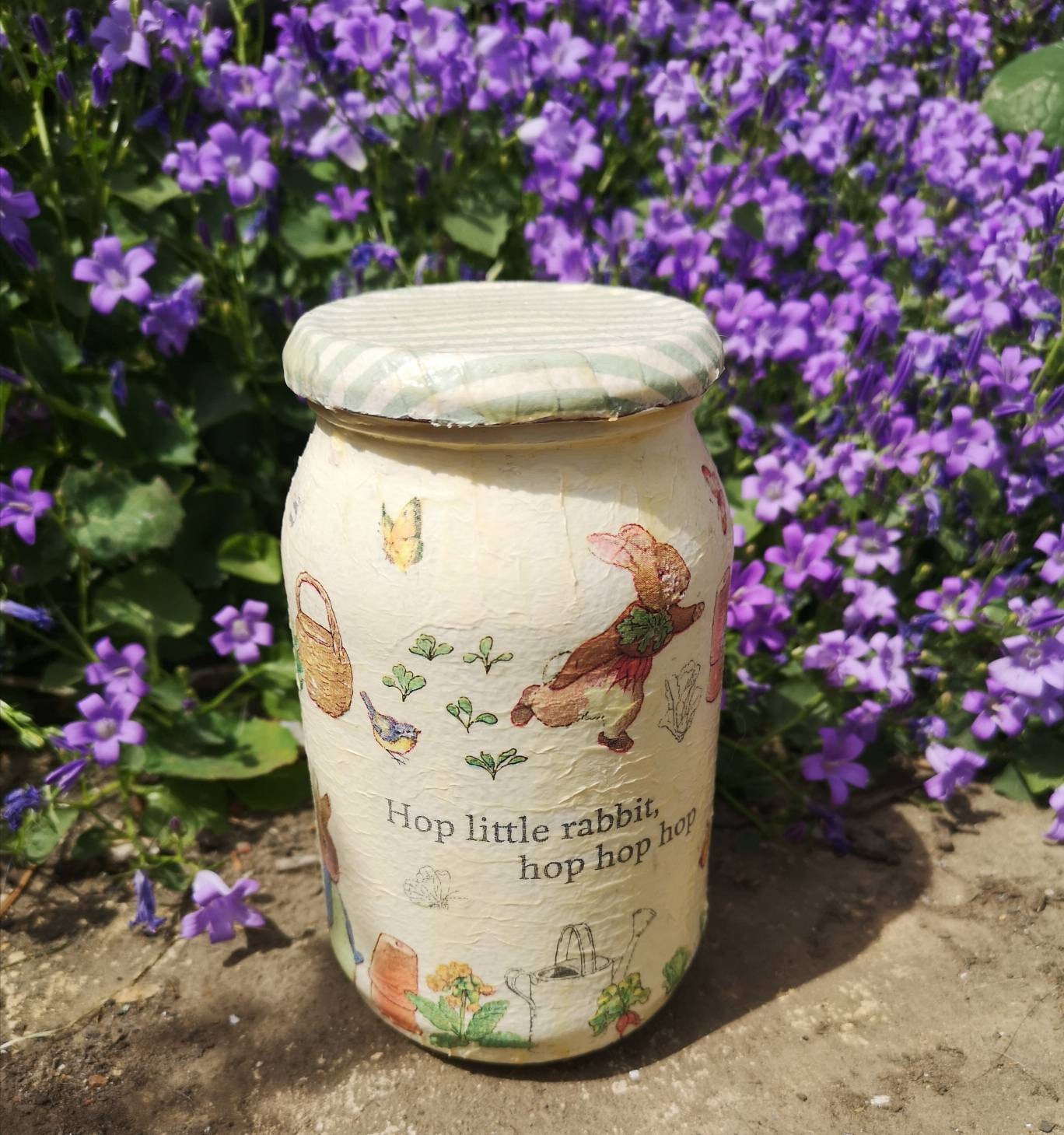 Peter Rabbit Money Jar Keepsake Jar Cooke Jar Storage Jar | Etsy