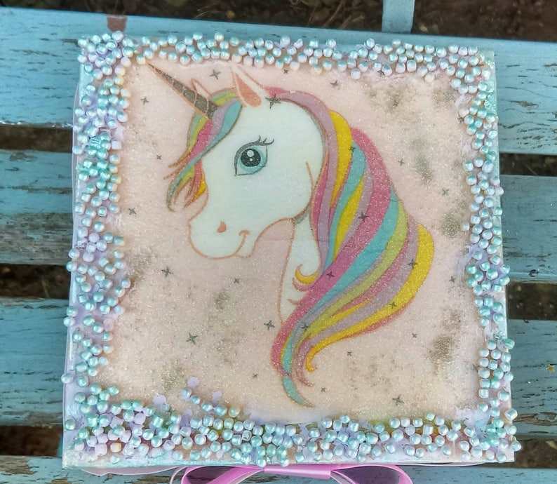 Unicorn,jewelry Box for a Girl,bespoke Box,keepsake Box,tea Bags Box ...
