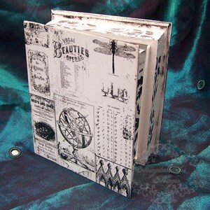 Vintage Decoupage Storage Box, Box Old Letter , Box for Souvenirs,box ...