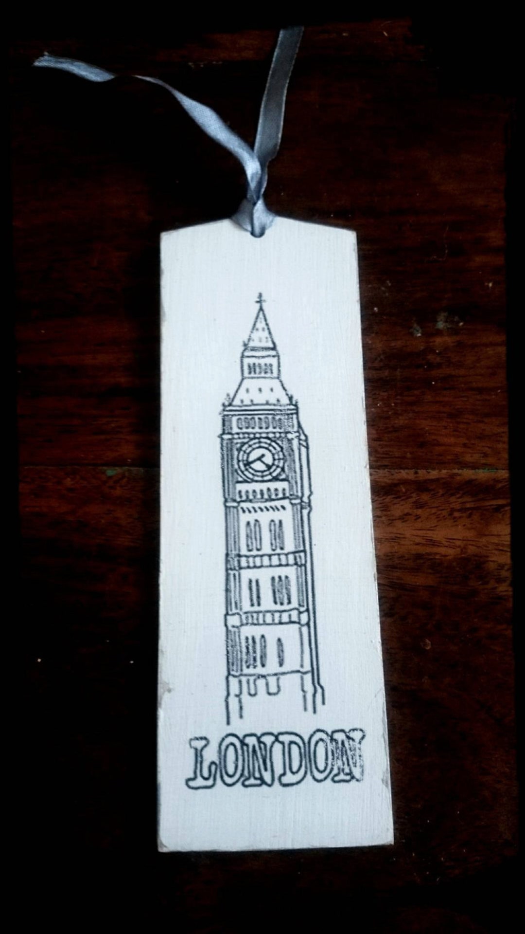 Wooden Bookmark,vintage London Bookmark,big Ben London Bookmark, A ...