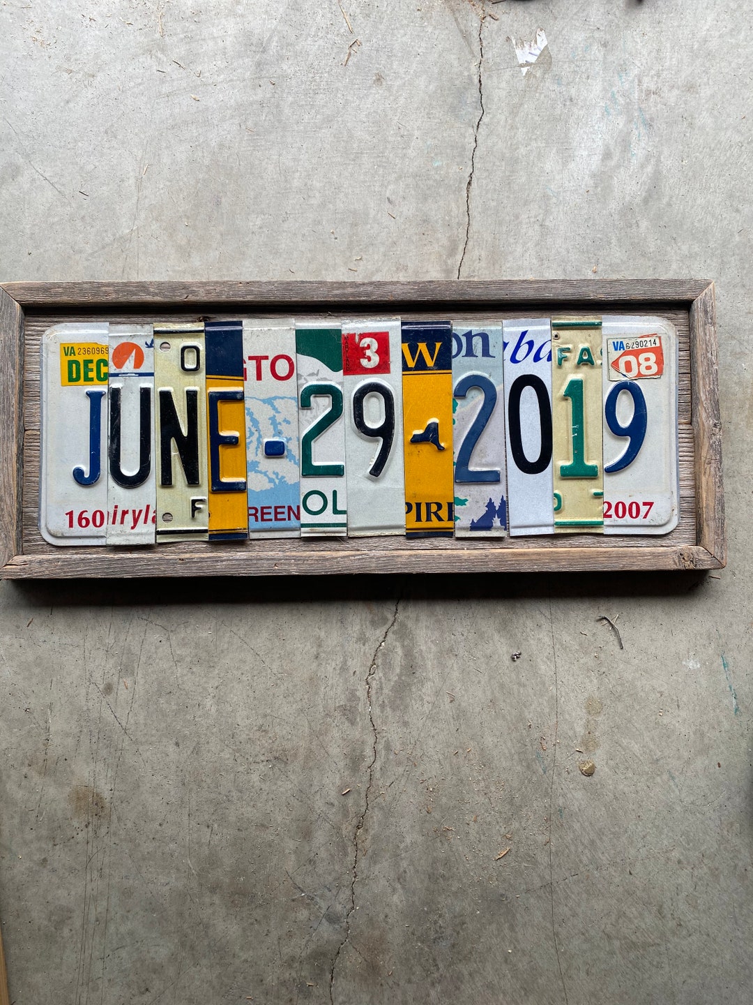 Personalized Date Sign - Etsy