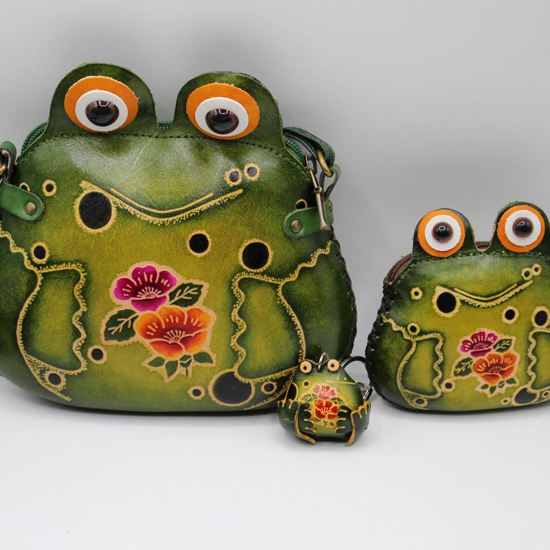Frog Coin Purse - Etsy
