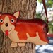 Handmade Leather Corgi Puppy Dog Purse Crossbody Handbag - Etsy
