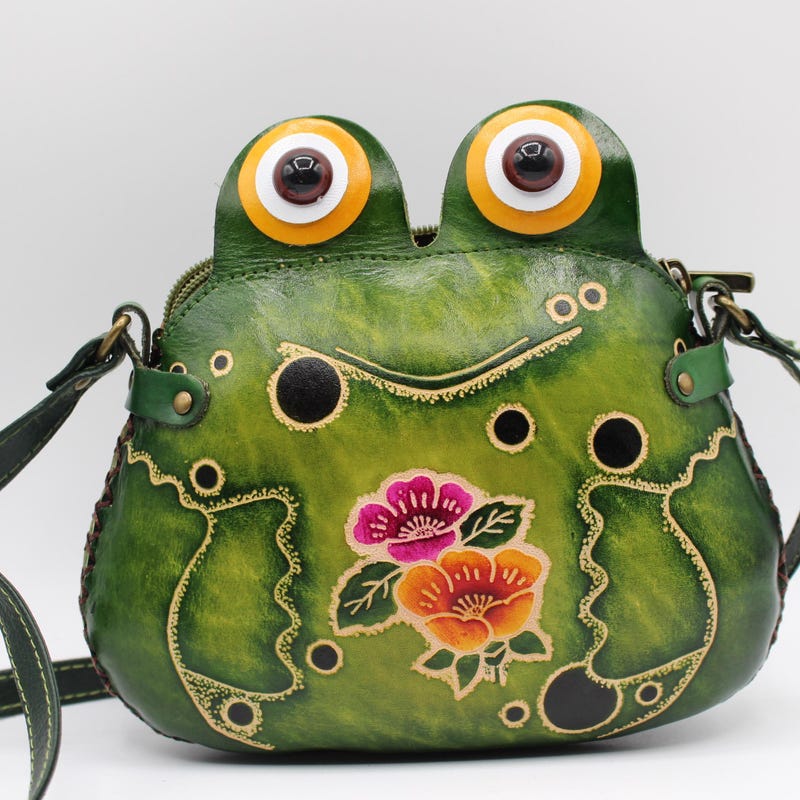 Frog Backpack - Etsy