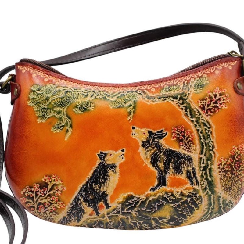 Wolf Mini Bag - Etsy