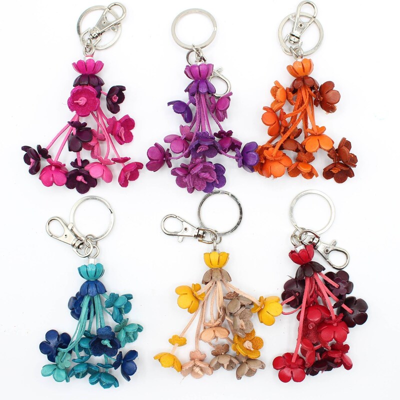 Flower Purse Charm - Etsy