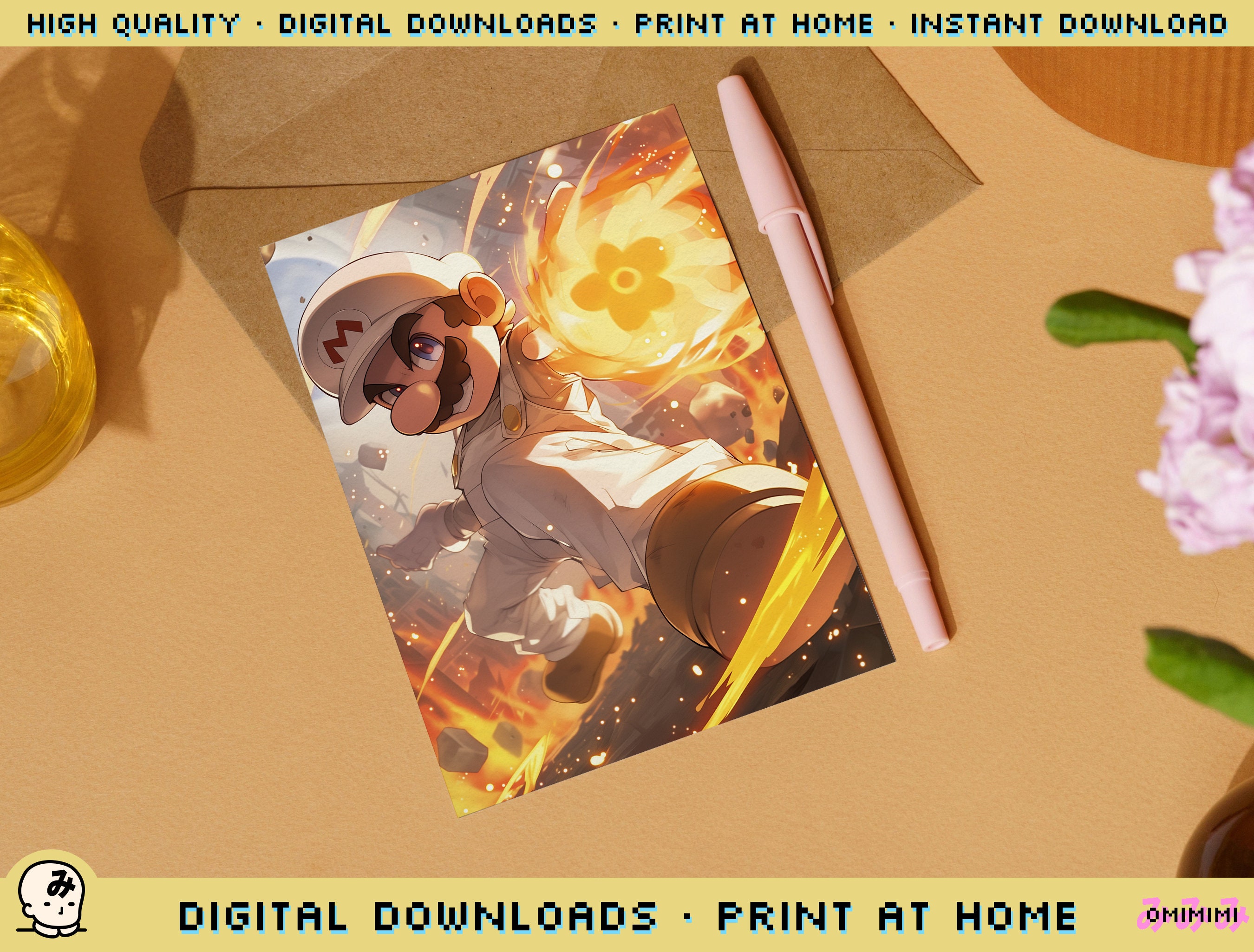 Anime Art Print, Anime Poster, High Quality, Digital Download, Instant ...