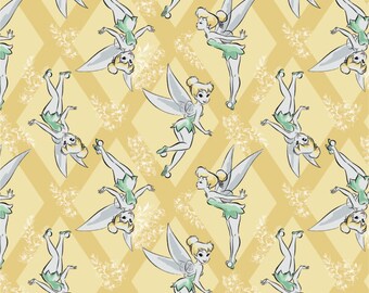 Tinkerbell fabric | Etsy