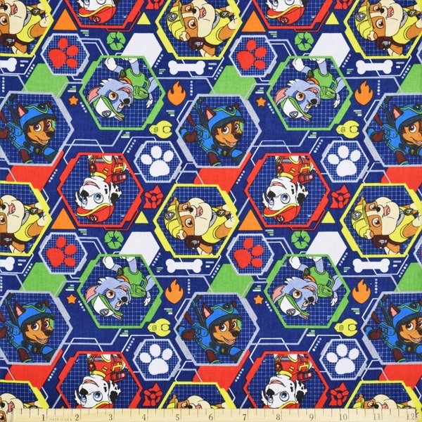 Mission Paw Patrol Fabric Etsy