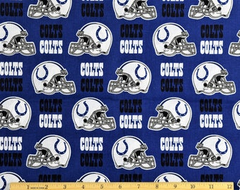 Nfl Colts Fabric - Etsy
