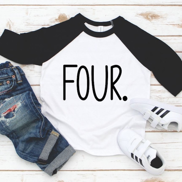 Four Year Old Svg - Etsy