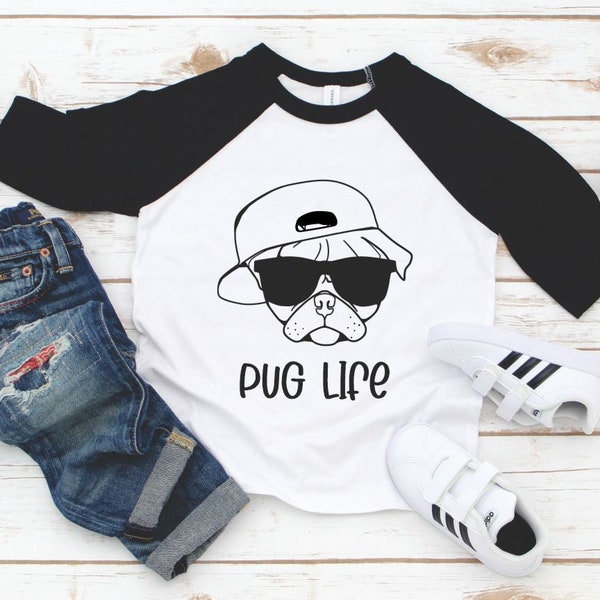Pug Life Shirt - Etsy