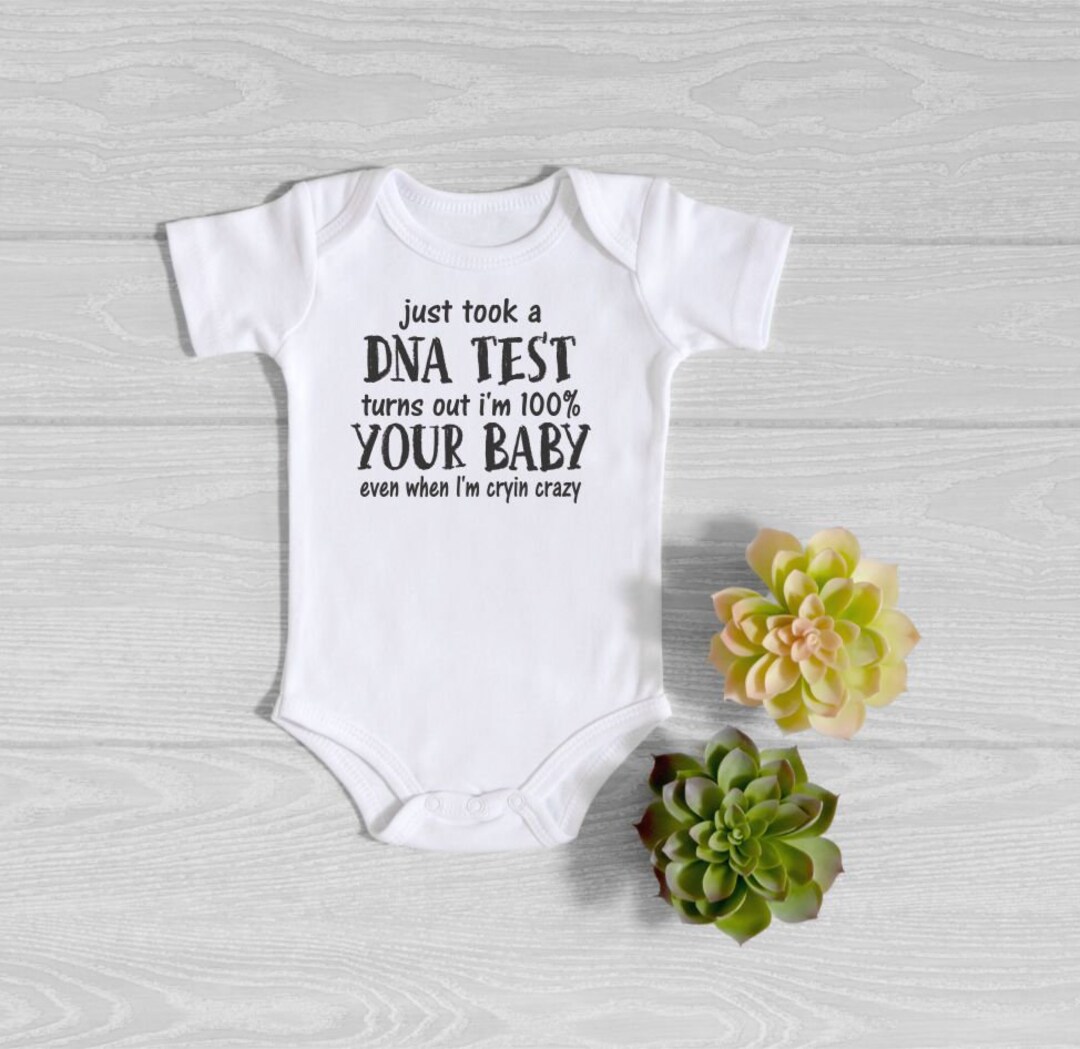 DNA Test Baby ONESIES® Brand Bodysuit - Gangsta Napper Bodysuit - DNA ...