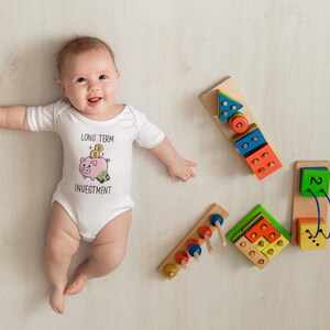 Accountant Baby ONESIES® Bodysuit - Funny Banker - Baby Shower Gift ...